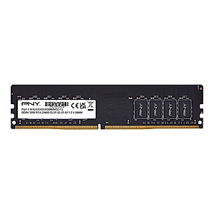 PNY Performance 16GB DDR4 DRAM 3200MHz (PC4-25600) CL22 (Compatible with 2666MHz, 2400MHz or 2133MHz) 1.2V Desktop (DIMM) Computer Memory – MD16GSD43200-TB