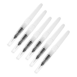 Operitacx 6pcs Pencils in Bulk Travel Set Paint Brushes Set Water Coloring Brush Set Watercolor Brushes Watercolor Brush Pens Writing Brush Water Brush Watercolor Pen Paint Brush Pointy