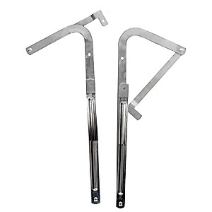 Attic Ladder Spreader Hinge Arms Replacement Kit for Werner 55-1 2006 and Older - (Pair)