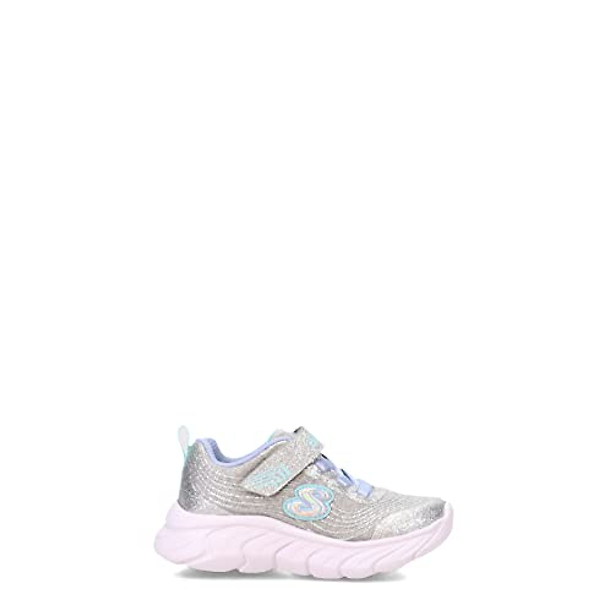 Skechers baby girls 302480n Sneaker, Light Grey, 9 Toddler US