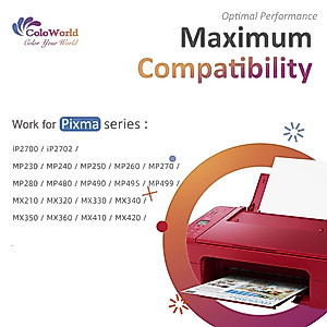 ColoWorld Remanufactured PG-210XL Black Ink Cartridge Repalcement for Canon 210XL Used for Canon Pixma MX410 MX330 MP495 MP499 MX340 MP280 MP240 MX360 MP250 IP2702 MP490 MX420 IP2700 MX320 Printer