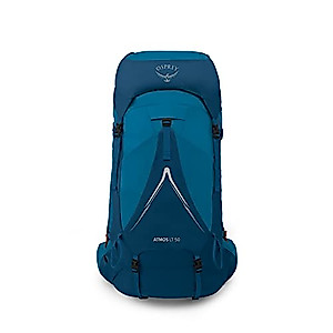 Osprey Atmos AG LT 50L Men's Backpacking Backpack, Night Shift/Scoria Blue, L/XL