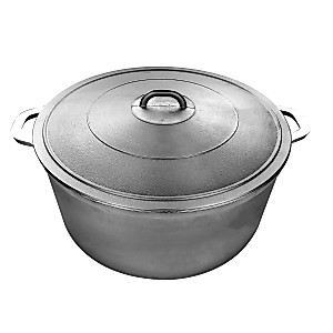 Uniware 9900 Super Quality Aluminum Caldero,Dutch Oven, 23.4 QT,Silver (42cm (16.5-Inch))