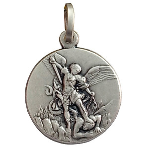 I G J Saint MIchael The Archangel Medal - The Patron Saints Medals