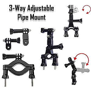 GoPro HERO9 (Hero 9) Action Camera (Black) with Premium Accessory Bundle – Includes: SanDisk Ultra 64GB microSD Memory Card, Spare Battery, Underwater Housing, Carrying Case, & Much More