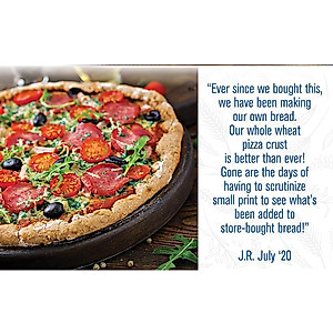 Great River Organic Milling, Whole Grain, Hard Red Spring Wheat, Organic, 25-Pounds (Pack of 1)