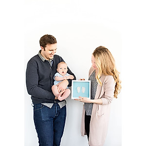 Pearhead Baby Hand and Foot Casting Kit, Newborn Keepsake Frame for Baby Girl or Boy