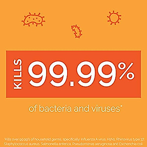 Seventh Generation Lemongrass Citrus Disinfecting Multi-Surface Cleaner - 26 Oz, Pack of 4