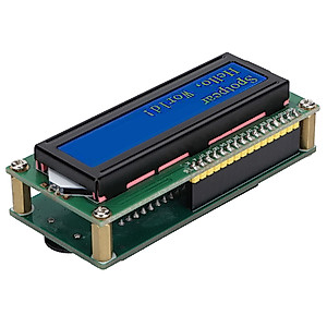 1602 LCD Display Screen Blue, LCD Display Module, Screen Expanding Board Accessories for Raspberry Pico(I2C Serial Port)