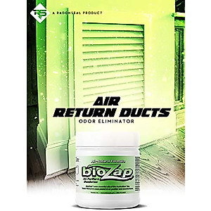 BioZap Air Purifier & Deodorizer 2-Pack | Pharmaceutical-Grade Australian Tea-Tree Oil | Naturally Cleans Odors | Basements, Crawlspaces, Boats, Gyms & More | Natural Scent