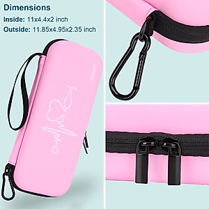 MEUUT 11 pcs Stethoscope Case Kits, Perfect Nurse Gift First Aid Kit Bag with Stethoscope Case, Penlights, Medical Scissor, Bandage Wraps, Badge Holders, Nurse Accessories for Nurses