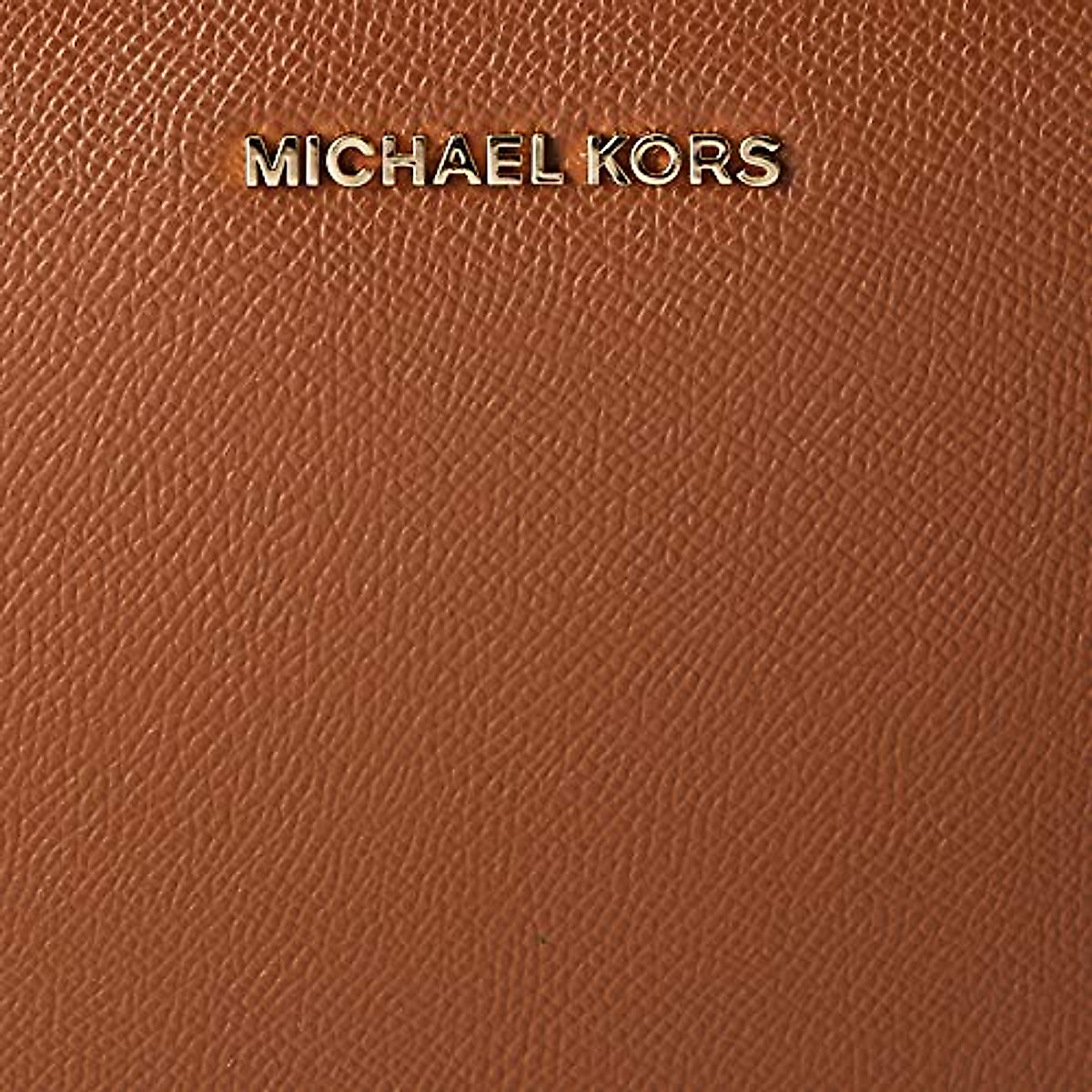 Michael Kors Women's Jet Set Crossbody Leather Bag, Luggage, Large