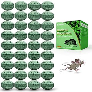 Mouse Rodent Repellent, 36Pcs Peppermint Oil Moth Balls