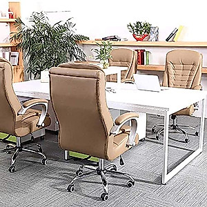 RILOOP Chair Office Chair Chair Ergonomic, Computer Chair Adjustable Seat Height with Back Support and Arms, Desk Chair Comfy, Study Chair for Home, Office and Executive