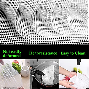 Silicone Non stick Silicone Dehydrator Sheets For Fruit Dryer Mesh Fruit Dryer Mesh Dim Sum Mesh Dumpling Steaming Screen Mat 16"*160"