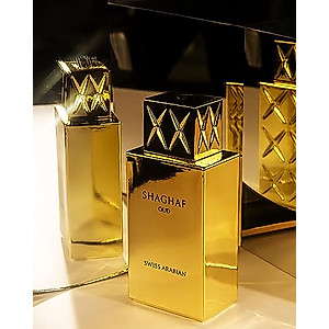 Swiss Arabian Shaghaf Oud - Luxury Products From Dubai - Long Lasting And Addictive Personal EDP Spray Fragrance - A Seductive Signature Aroma - The Luxurious Scent Of Arabia - 2.5 Oz