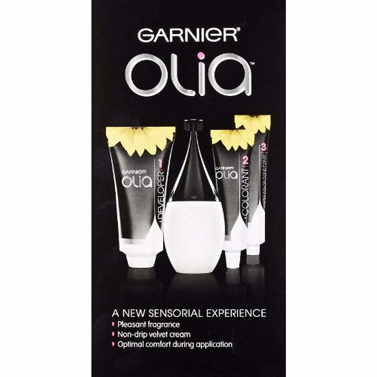 Garnier Olia Oil Powered Permanent Haircolor, 3.16 Darkest Violet (Packaging May Vary)