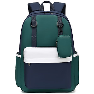 Bluboon Girls Womens College Laptop Backpack Cow Print School Bookbag Travel Rucksack School Bag with USB Charging Port for High School