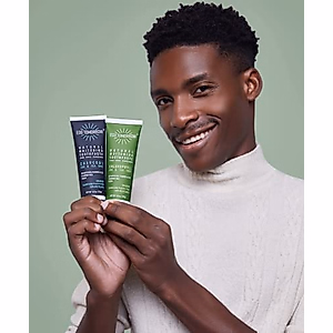 EcoTomorrow Charcoal Whitening Toothpaste - Natural Juá & Tea Tree, Fluoride Free, Plant Based with Peppermint Essential Oil - 4.0oz (Pack of 3)