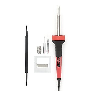Weller SP40NKUS 40-Watts Soldering Iron Kit Red/Black, 5 piece