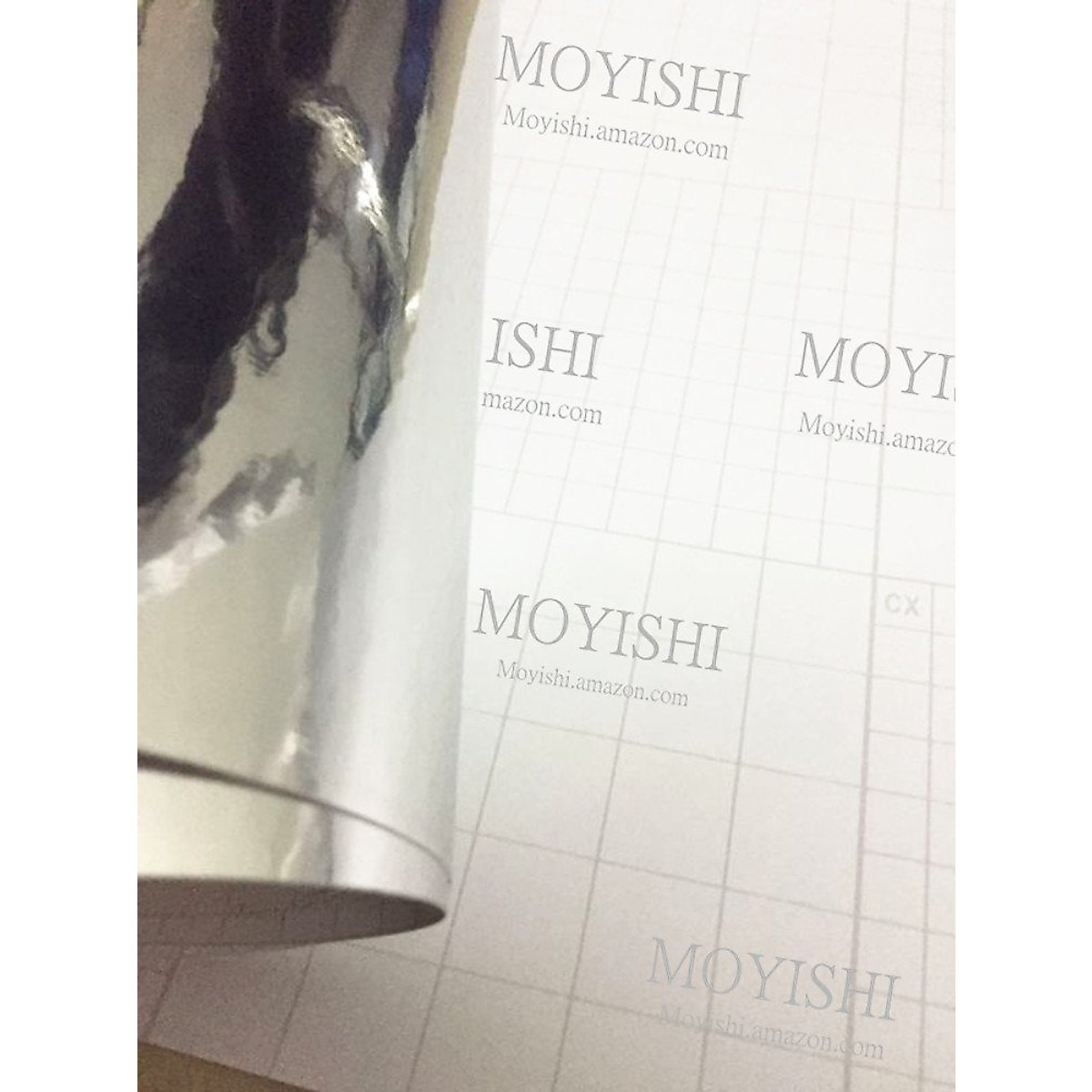 24''x78''Chrome Mirror Silver Vinyl Wrap Sticker Decal Film Sheet,Self-Adhesive