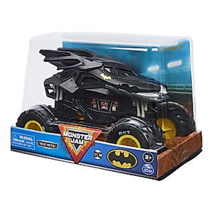 Monster Jam, Official Batman Monster Truck, Collector Die-Cast Vehicle, 1:24 Scale