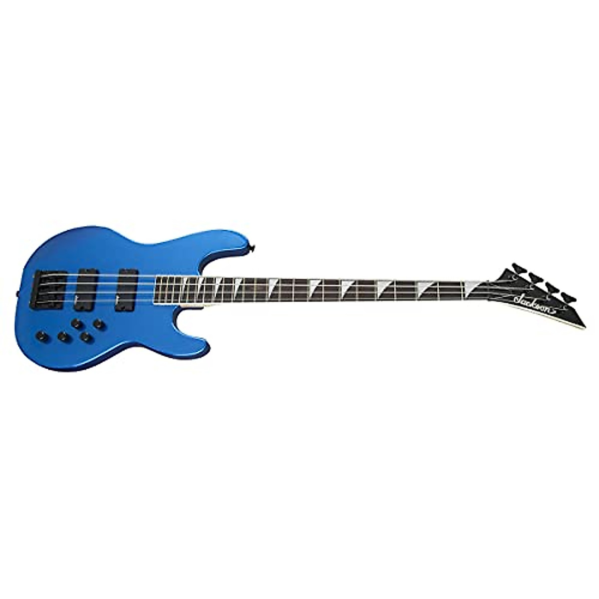 Jackson JS Series Concert Bass JS3, Metallic Blue, Amaranth Fingerboard