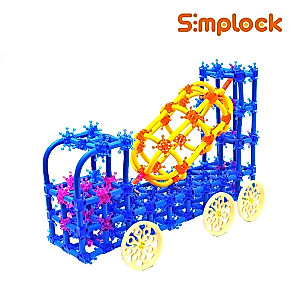 SIMPLOCK SCHOOL600 Educational Toys for Kids Building Toys Creative Toys Kit Gift Set for Elementary School Group Activity Teaching Aid Education Method