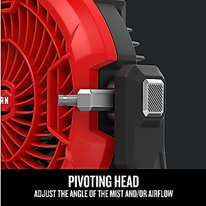 Craftsman V20 Cordless Personal Fan, Misting Fan, Settings for Mist and Airflow, Compact, Bare Tool Only (CMCE003B)