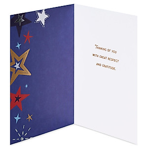 American Greetings Thank You Card for Military (Respect and Gratitude)
