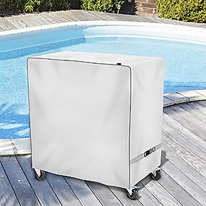 Mr.You Cooler Cart Cover - Universal Fit for Most 80-100 QT,Waterproof Thickened Fabric,Rolling Cooler (Patio Cooler,Beverage Cart, Rolling Ice Chest) Protective Cover