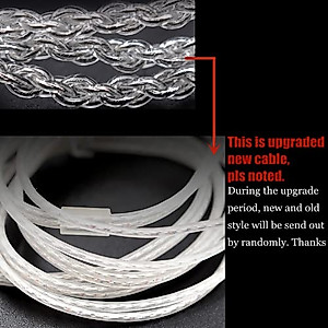 YINYOO KZ ZSN Pro X in Ear Buds Earphones Hybrid Dynamic Driver Balanced Armature Earbuds Headphones Dual Driver 1DD 1BA Deep Bass Stereo Sound Ergonomic Comfortable Earphones (Without mic, Black)