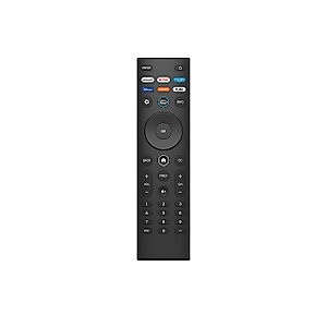 Amtone XRT140 Universal Replacement Remote Control for VIZIO All LED LCD HD 4K UHD HDR Smart TVs with Netflix Dis+ Crackle Tubi Apps for D24FF1 D24F-F1 D32FF1 D32F-F1 D43FF1 D43F-F1