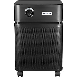 Austin Air Healthmate Plus - Powerful Air Purifier with HEPA Medical-Grade Filtration System, Eliminate Harmful Airborne Contaminants, (Black)