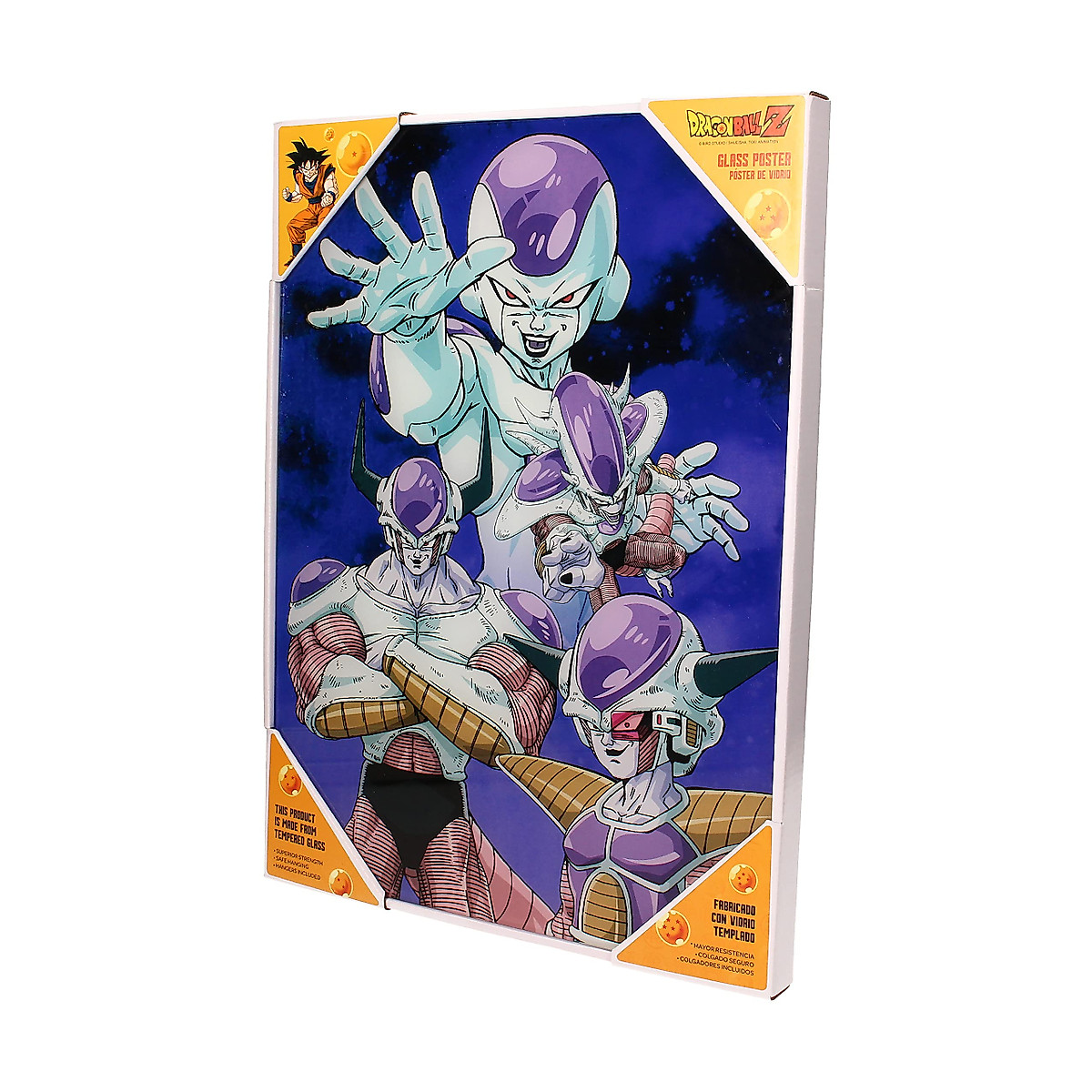 Dragon Ball - Impression en Verre - Frieza Forms - 30X40 cm