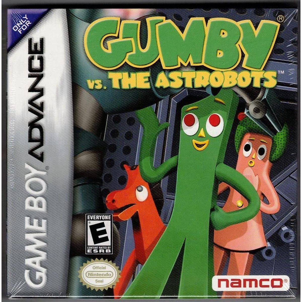 Gumby vs Astrobots for Nintendo Game Boy Advance
