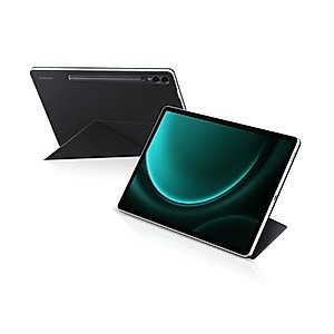 SAMSUNG Galaxy Tab S9 FE+ 12.4” 128GB Android Tablet + Free Smart Book Cover, IP68 Water- and Dust-Resistant, Long Battery Life, Powerful Processor, S Pen, 8MP Camera, US Version, 2023, Mint