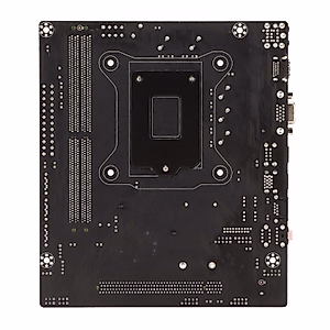 LGA 1151 Motherboard, H310B Micro ATX Computer Motherboard for Desktop PC, Support LGA 1151 6 7 8 9Gen, M.2 Hard Disk, DDR4, SATA3.0, USB3.0, for Realtek811 Gigabit Network Card