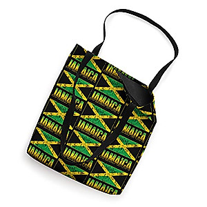 Jamaican Flag Of Jamaica Caribbean Island Retro Vintage Tote Bag