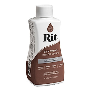 Rit All-Purpose Liquid Dye, Dark Brown