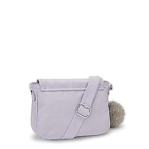 Kipling Women's Sabian Mini Crossbody, Lightweight Everyday Purse, Shoulder Bag, Fresh Lilac GG