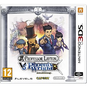 PRE-ORDER! Professor Layton vs Phoenix Wright Ace Attorney Nintendo 3DS Game UK