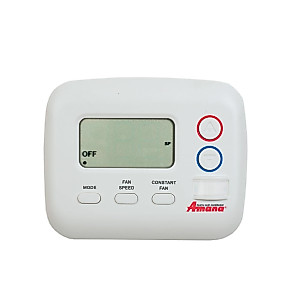 AMANA PTAC 15,000 BTU Air Conditioner PTC153K35AXXX with 3.5 kW Heater 20 Amp Plug, White