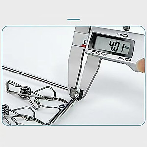 Septpenta Stainless Steel Clothe Drying Rack, Laundry Drip Hanger, Multifunctional Sock Rack, Good Load Bearing, Drying Clothes, Dormitory Balcony Windproof Rack(Double Decker)