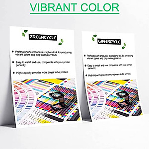 greencycle Remanufactured Ink Cartridge Compatible for Canon PG-210XL 210XL Used in PIXMA MP495 IP2702 MP230 MP240 MP250 MP280 MP480 MP490 MP499 MX330 MX340 MX350 MX410 MX420 Printer(1 Pack, Black)