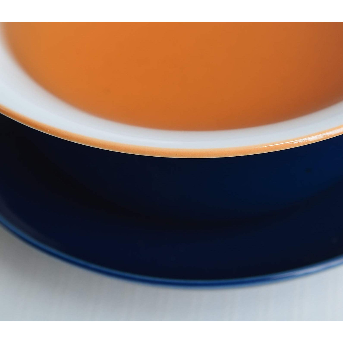 Liang baobao Porcelain Gaiwan 6.7oz Teacup White Glazed Tureen Chinese Sancai Cover Bowl Lip Saucer Set (Blue)