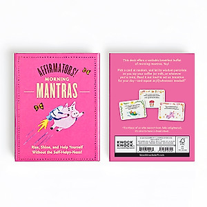 Affirmators! Mantras Morning - Day Affirmation Cards Deck, Daily Cards & Positive Affirmations (30 Cards Deck)