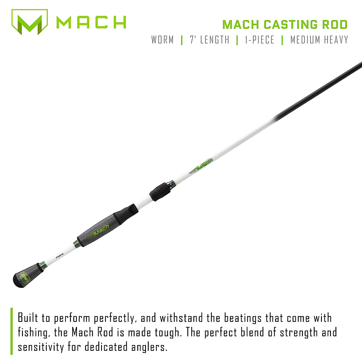 Lew's Mach 7'-1 Medium/Heavy IM7 Worm Rod Casting Rod