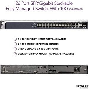 NetGear ProSafe M5300 28GF3 Mgmt Switc Switches