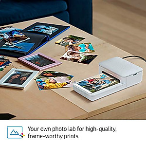 HP Sprocket Studio Photo Printer – Personalize & Print, Water- Resistant 4x6" Pictures (3MP72A)